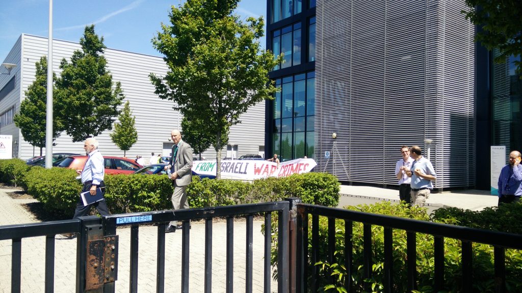 News: Sussex activists invade Thales arms complex in Crawley – Brighton ...